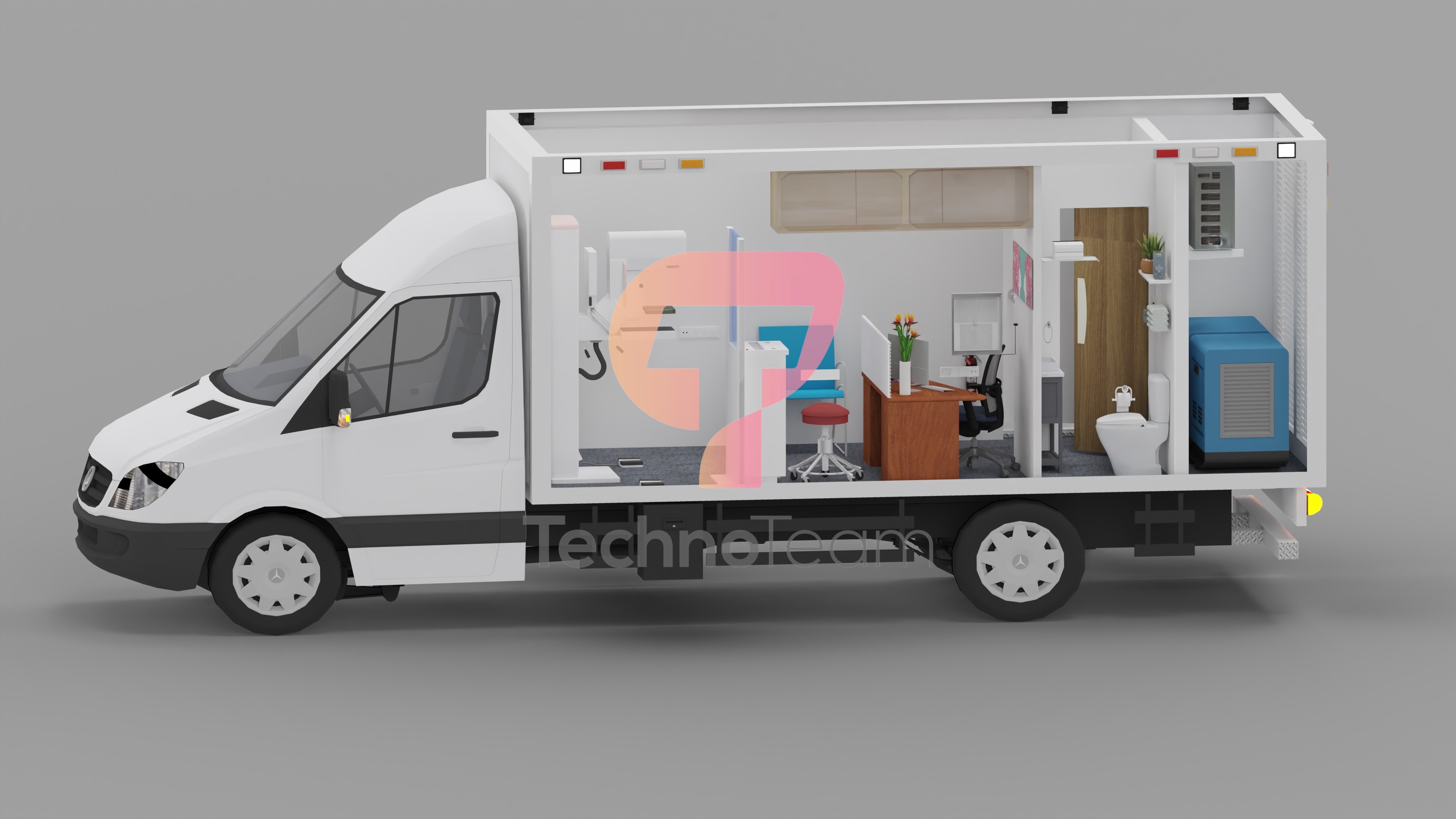MOBILE MAMMOGRAPHY CLINIC - Mobile Solutions | Expandable Containers | Techno Team