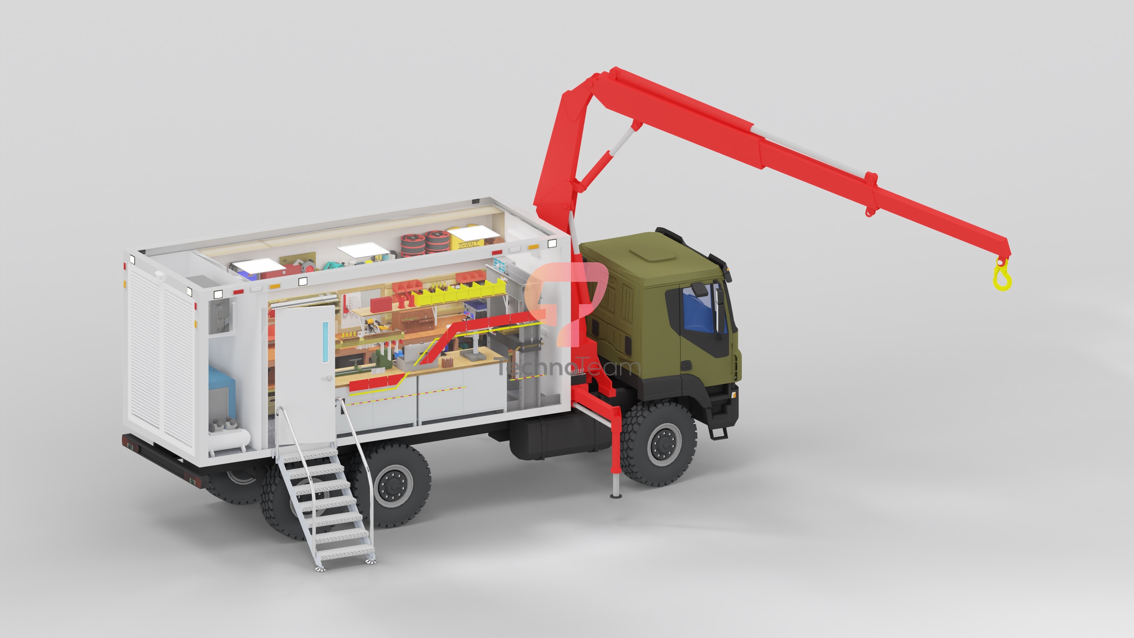 MOBILE WORKSHOP - Mobile Solutions | Expandable Containers | Techno Team